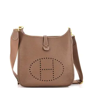 Hermès Evelyne Bag Gen Iii Clemence Pm - Grey
