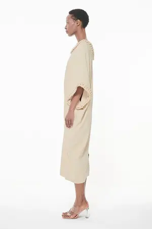 LEEM Knit Covered Chain Detail Dress