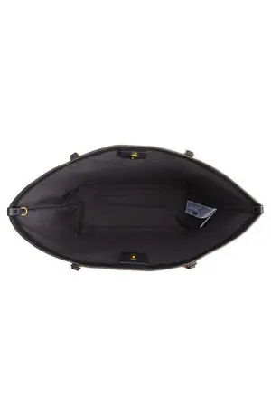 Mango Monogram Faux Leather Tote