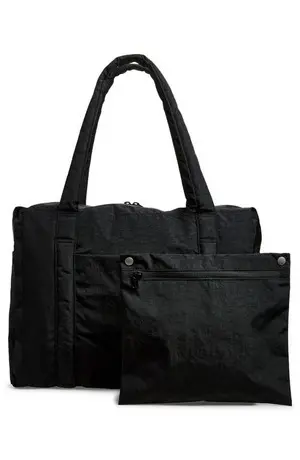 Baggu Cloud Recycled Nylon Carry-on Bag - Black