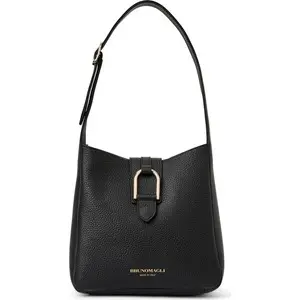 Bruno Magli Lilo Shoulder Bag - Black Pebbled