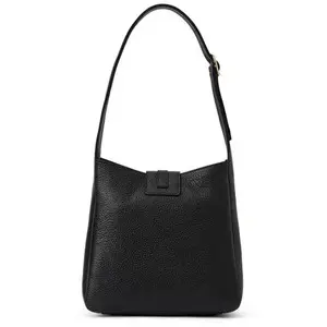 Bruno Magli Lilo Shoulder Bag - Black Pebbled
