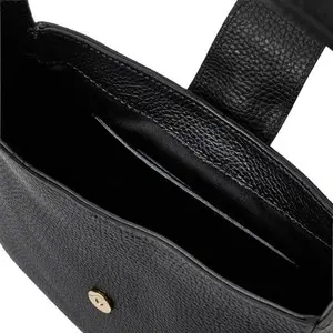 Bruno Magli Lilo Shoulder Bag - Black Pebbled