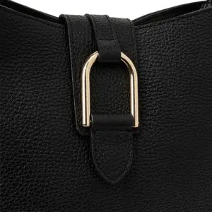 Bruno Magli Lilo Shoulder Bag - Black Pebbled