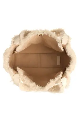 Stella McCartney Faux Shearling Tote Bag