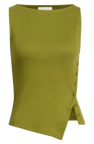 REFORMATION Hudson Knit Tank - Pear