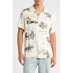 ONE OF THESE DAYS Best Of My Time Camp Shirt - Natural