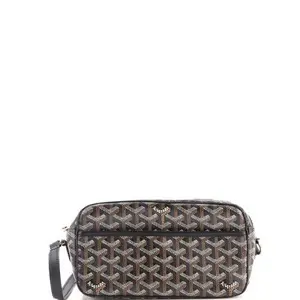 Goyard Cap Vert Bag Coated Canvas - Black