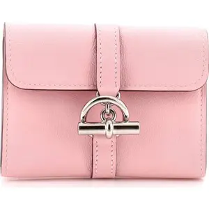 Hermès Glenan Wallet Swift Compact - Pink