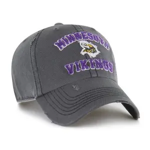 '47 47 Minnesota Vikings Seymoore Clean Up Adjustable Cap - Charcoal