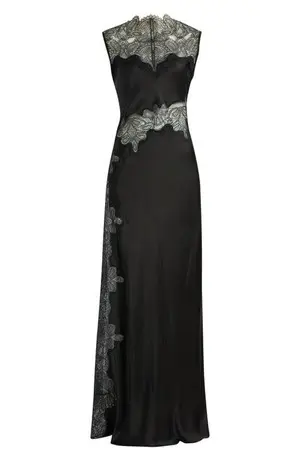 Shona Joy Jamila Lace Trim Gown