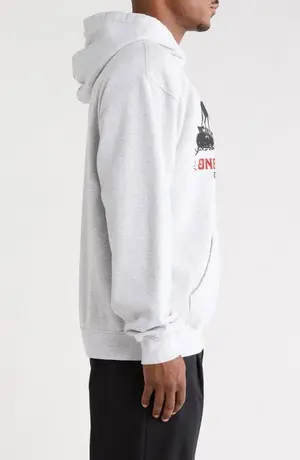 ONE OF THESE DAYS Cowboy Graphic Hoodie - Heather Grey