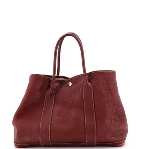 Hermès Garden Party Tote Leather 36 - Red
