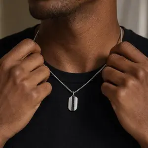 LUVMYJEWELRY Sora Black Spinel Pendant Necklace