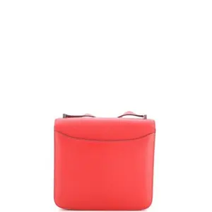 Hermès 2002 Shoulder Bag Evercolor 20 - Red