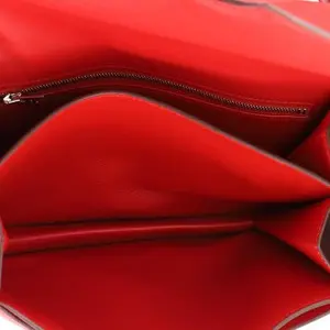 Hermès 2002 Shoulder Bag Evercolor 20 - Red