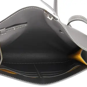 Goyard Chypre Wallet On Strap Coated Canvas With Leather