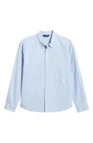 ROWING BLAZERS Relaxed Franklin Garment Dye Button-down Shirt
