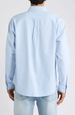 ROWING BLAZERS Relaxed Franklin Garment Dye Button-down Shirt