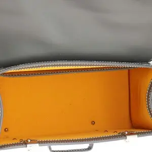 Goyard Structured Saigon Top Handle Bag Coated Canvas With Leather Mini
