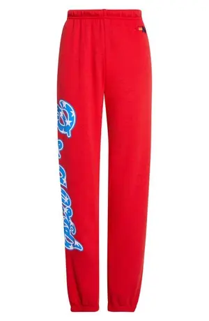 Aviator Nation Atlanta Braves Sweatpants - Red