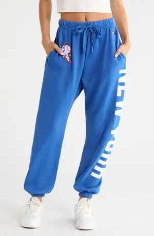 Aviator Nation New York Mets Graphic Joggers - Blue