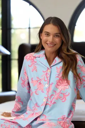 THE CAT'S PAJAMAS Flannel Pajamas - Ava