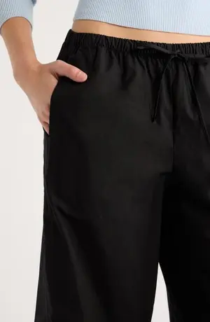 REFORMATION Elara Organic Cotton Drawstring Pants