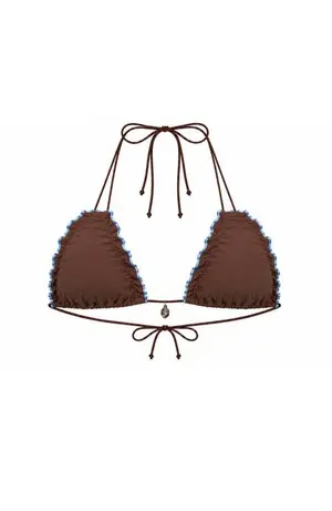 IVY SWIMWEAR Capri Bikini Top - Brown