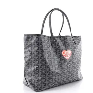 Goyard Saint Louis Tote Printed Coated Canvas Pm