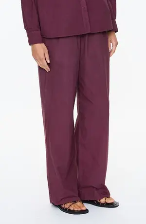LMND Cala Cotton Drawstring Pants