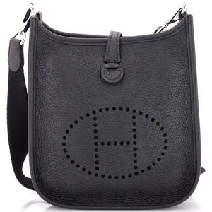 Hermès Evelyne Bag Gen Iii Clemence Tpm - Black