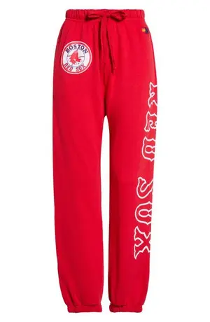 Aviator Nation Boston Sox Sweatpants - Red