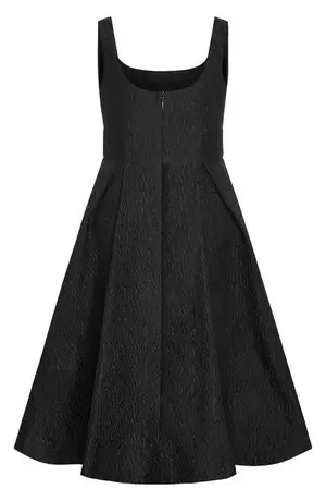 City Chic Estrella Square Neck Dress