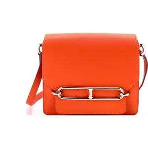 Hermès Roulis Bag Evercolor 18 - Orange