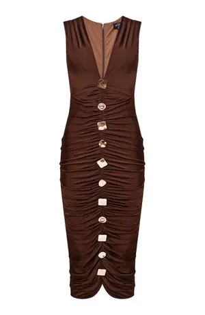 PatBO Moonlit Jersey Midi Dress