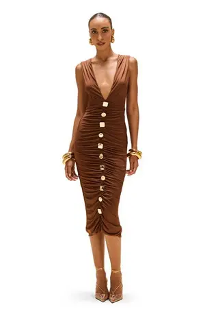 PatBO Moonlit Jersey Midi Dress