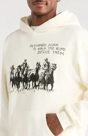 ONE OF THESE DAYS Graphic Hoodie - Bone