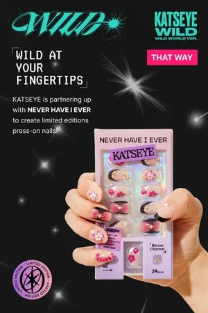 NEVER HAVE I EVER SHOP Katseye That Way Short Oval Press On Nails
