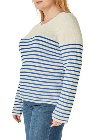 English Factory Stripe Sweater