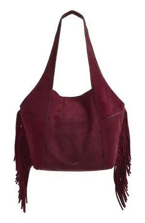 Rag & Bone Brayton Fringe Suede Shopper - Dey