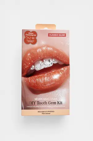 NEVER HAVE I EVER SHOP Classic Glam Diy Tooth Gem Kit