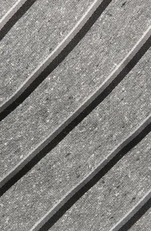 JACK VICTOR Bourette Silk Stripe Tie