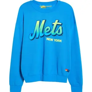 Aviator Nation New York Mets Graphic Sweatshirt - Ocean