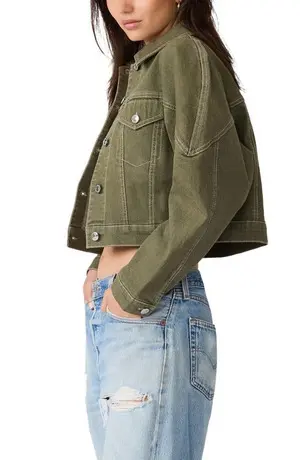 Steve Madden Covey Cropped Jacket