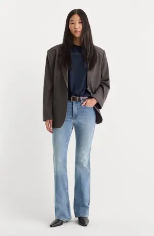 Good American Good Classic Bootcut Jeans
