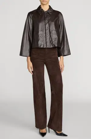 FRAME Paper Leather Jacket