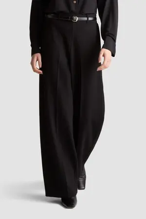 RESIDUS Lester Wide Leg Pants - Black