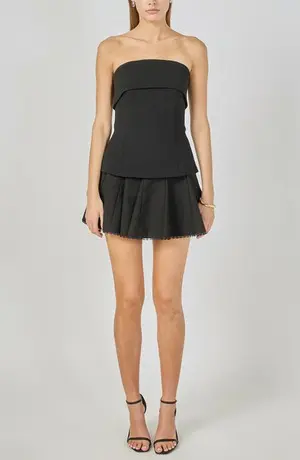 Endless Rose Folded Strapless Tube Top