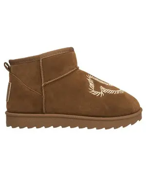True Religion Dua Faux Suede Horseshoe Logo Boot